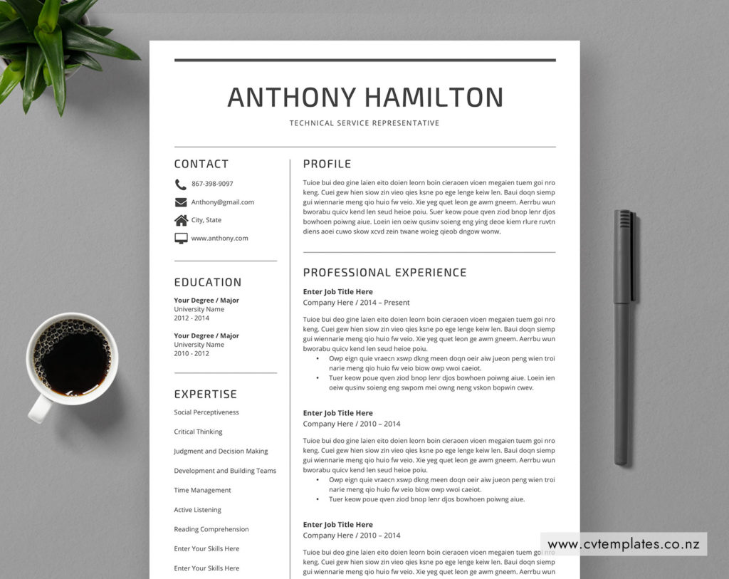 Premium New Zealand CV Templates – Page 7 – CVTemplates.co.nz