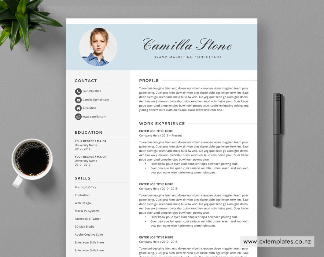 Premium New Zealand CV Templates – Page 3 – CVTemplates.co.nz