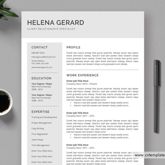 CVTemplates.co.nz – CV Templates that New Zealand and Australian ...