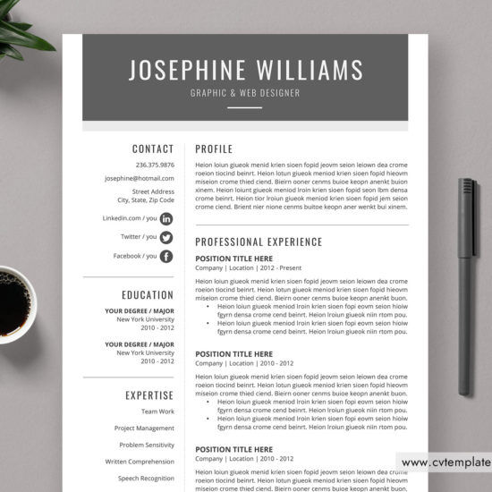 CVTemplates.co.nz – CV Templates that New Zealand and Australian ...