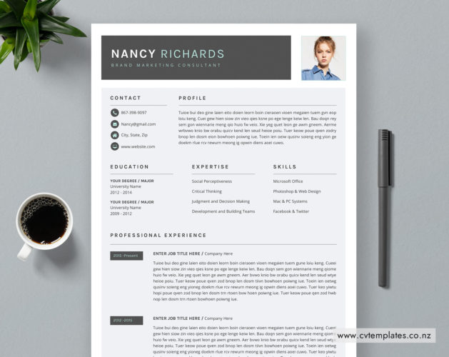 Premium New Zealand CV Templates – CVTemplates.co.nz