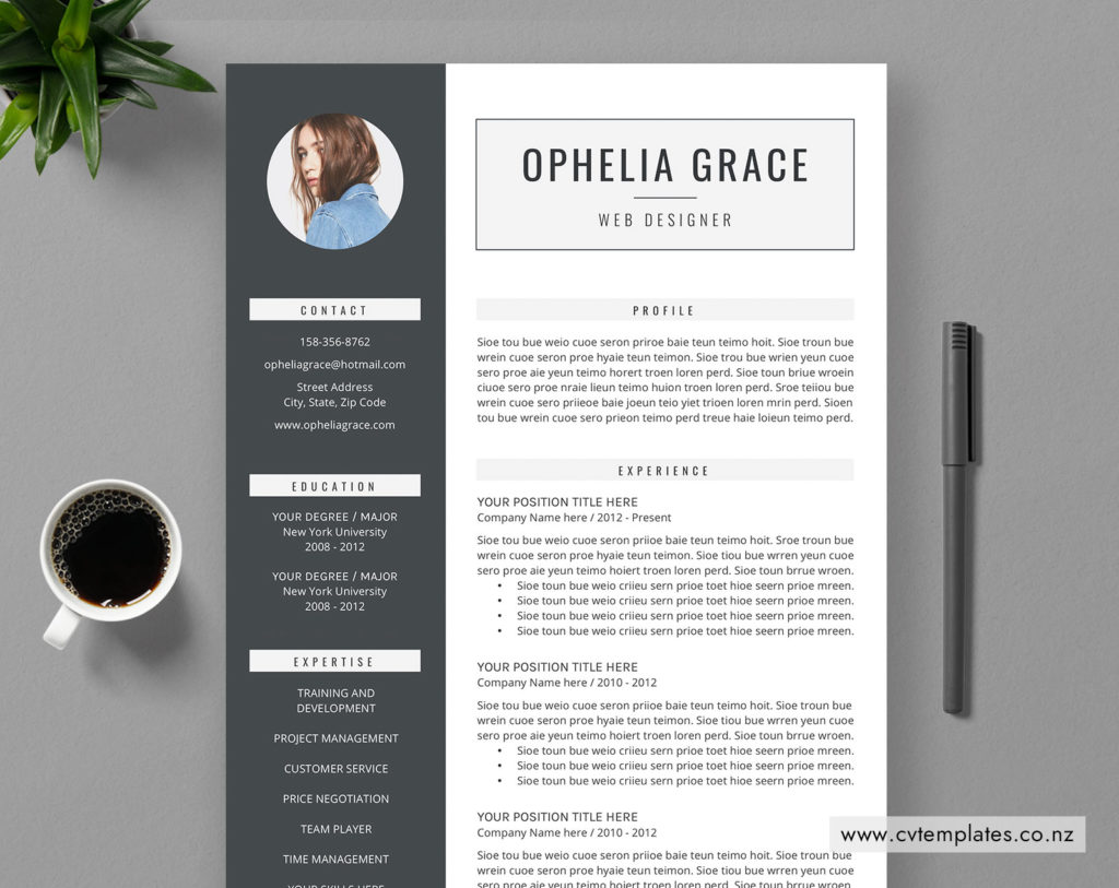 Premium New Zealand CV Templates – Page 3 – CVTemplates.co.nz