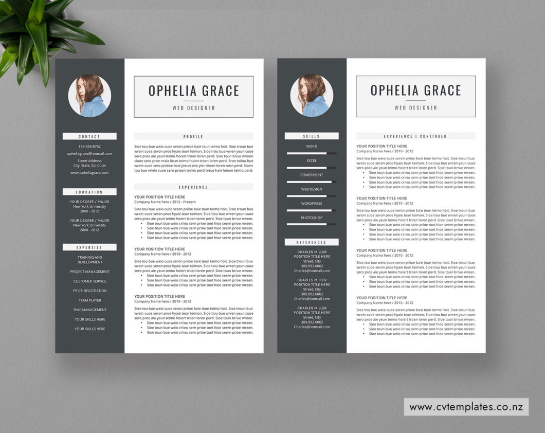 Creating an Elegant and Professional CV and Cover Letter for New ...