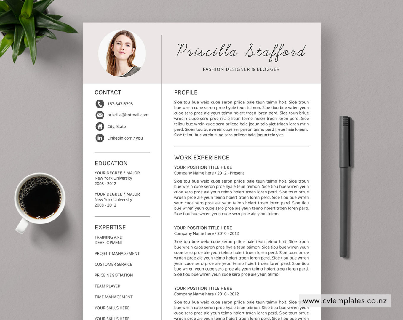 Premium New Zealand CV Templates – Page 11 – CVTemplates.co.nz