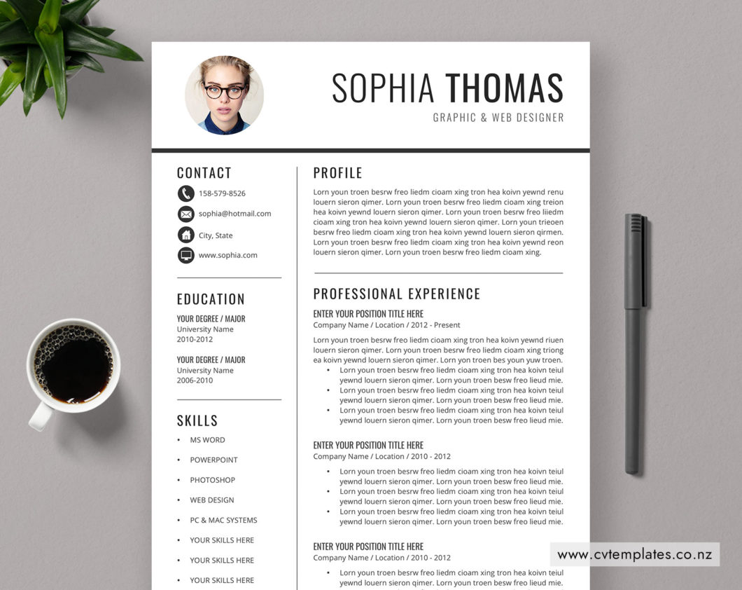 Premium New Zealand CV Templates – Page 2 – CVTemplates.co.nz