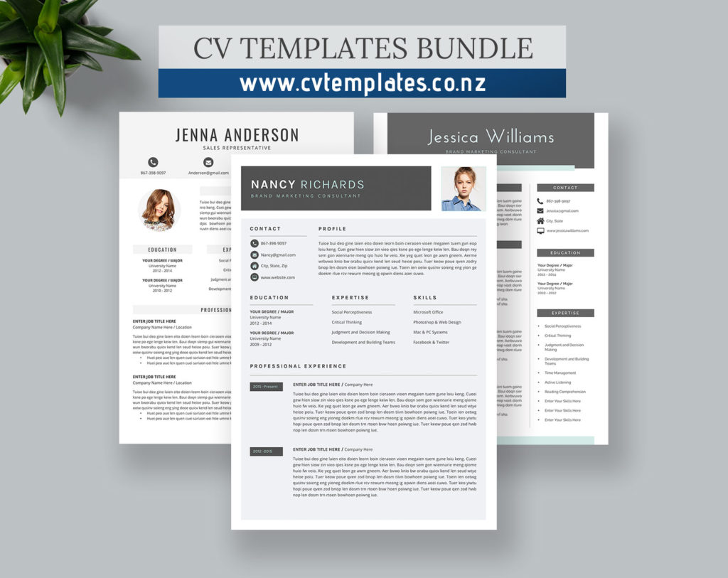 Make a Strong First Impression with these Professional Resume Templates ...